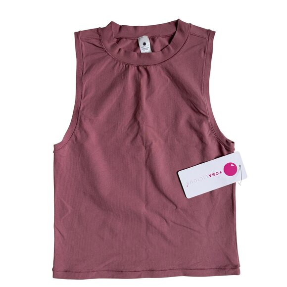 Yogalicious | Tops | Nwt Yogalicious Airlite Melissa Cropped Tank Top ...